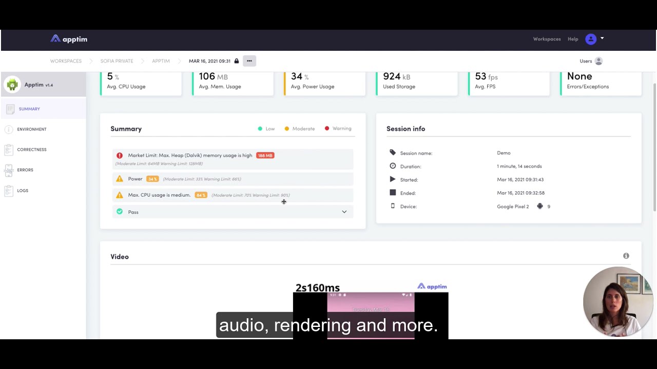 Mobile Performance: Device CPU Usage with Apptim - YouTube
