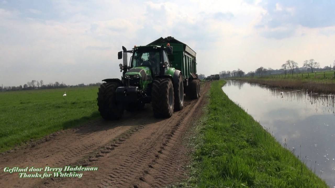 Vaste mest laden met Firma Beekman | Nieuwe Deutz Fahr 6190 TTV with ...