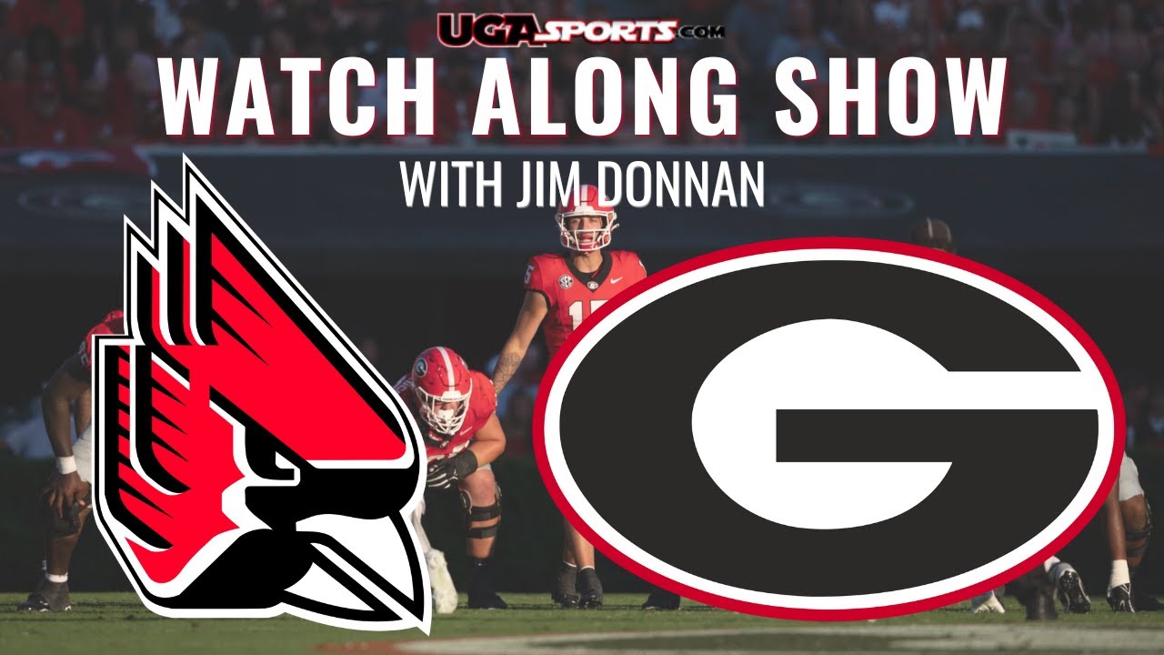 UGASports Watch Along Show with Jim Donnan: Ball State vs. Georgia ...