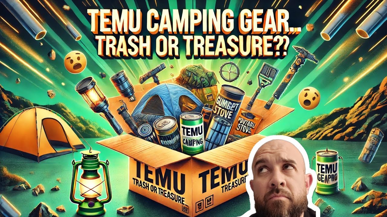 Unboxing CHEAP Camping Gear from Temu | Is It Any Good? - YouTube