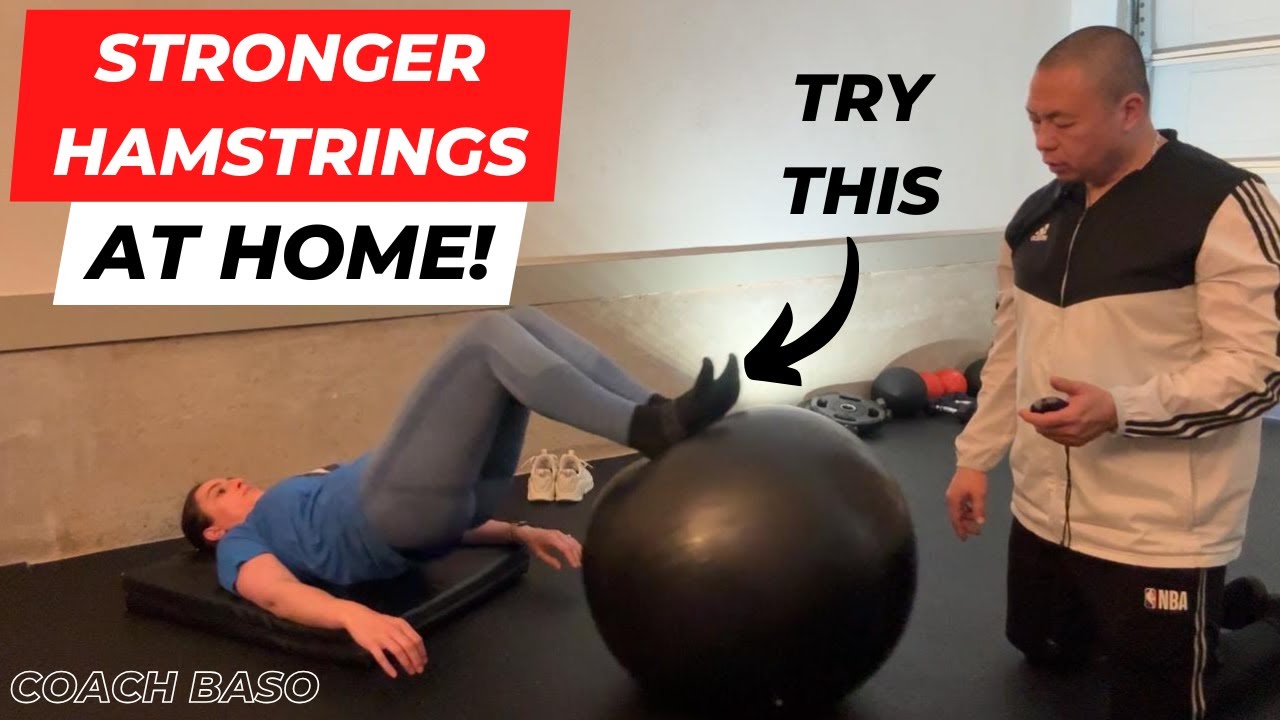Hamstring & Inner Thigh Workout at Home | Pilates Ball Exercises for ...