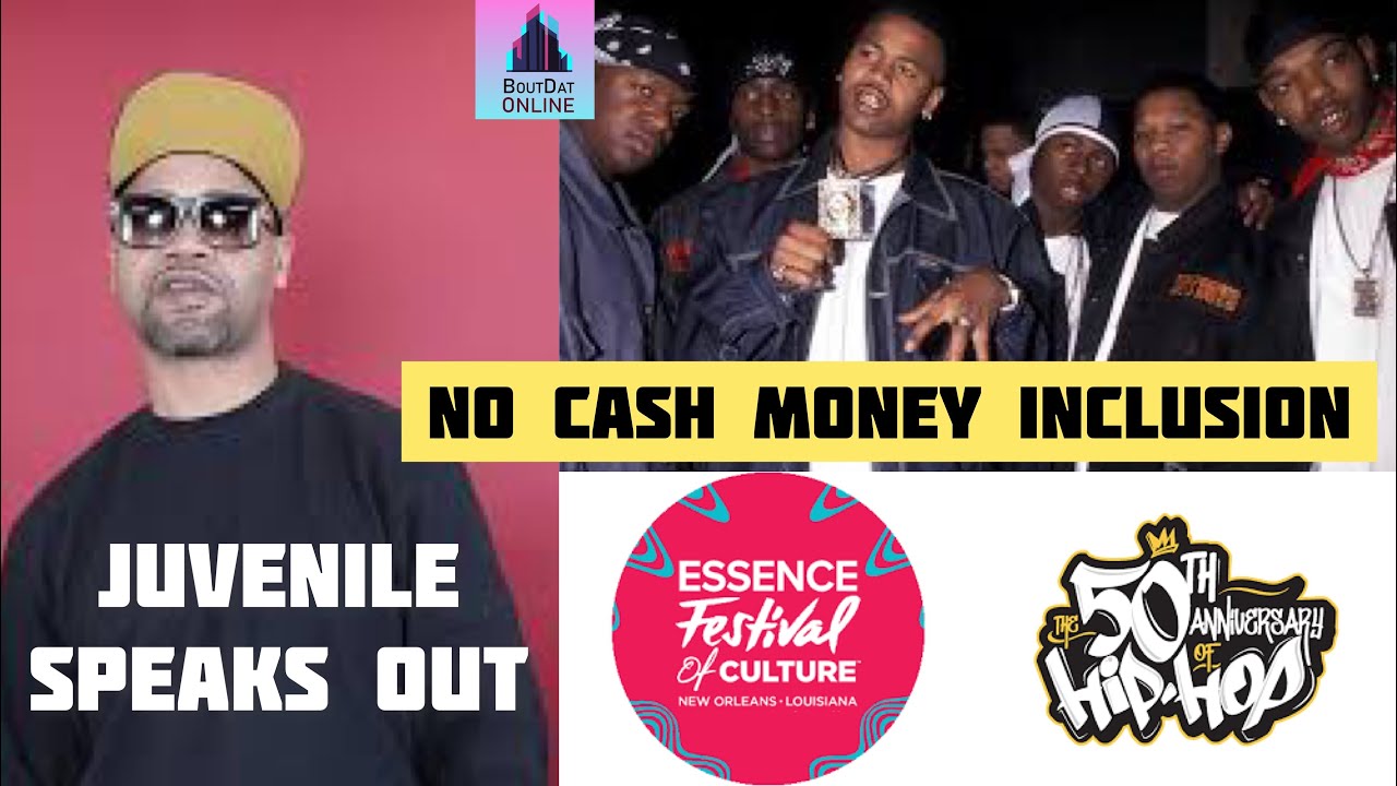 Juvenile Outraged At 'Disrespect' Of Essence Festival Snubbing Cash ...