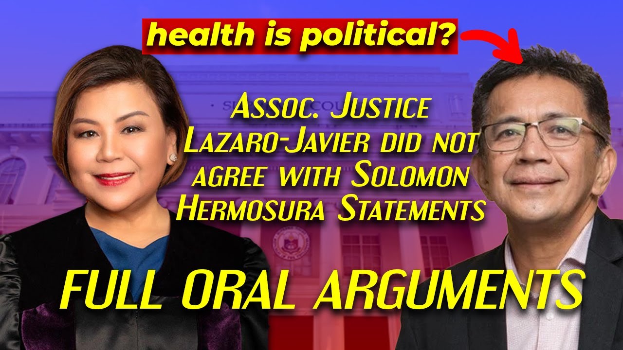 Supreme Court 2nd Oral Argument on Philhealth Full Hearing - YouTube