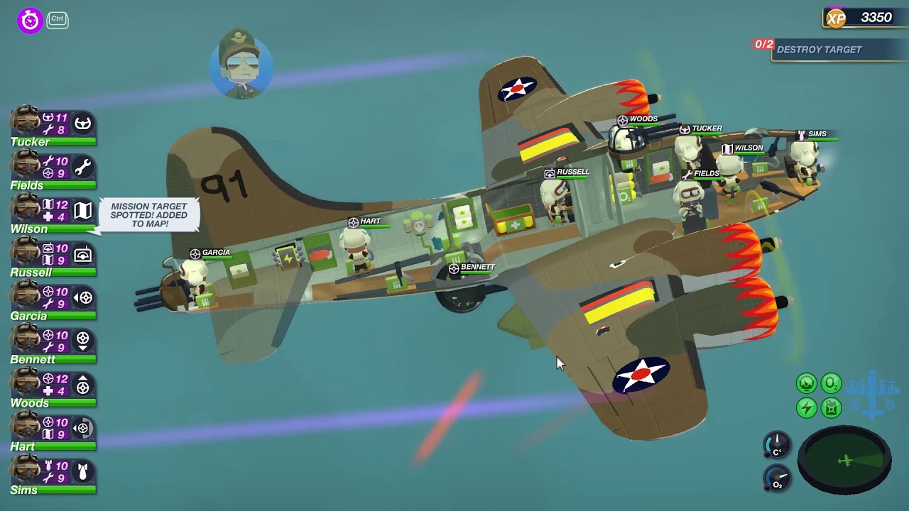 Command Bunker Raid Bomber Crew USAAF Gameplay Very high risk mission ...