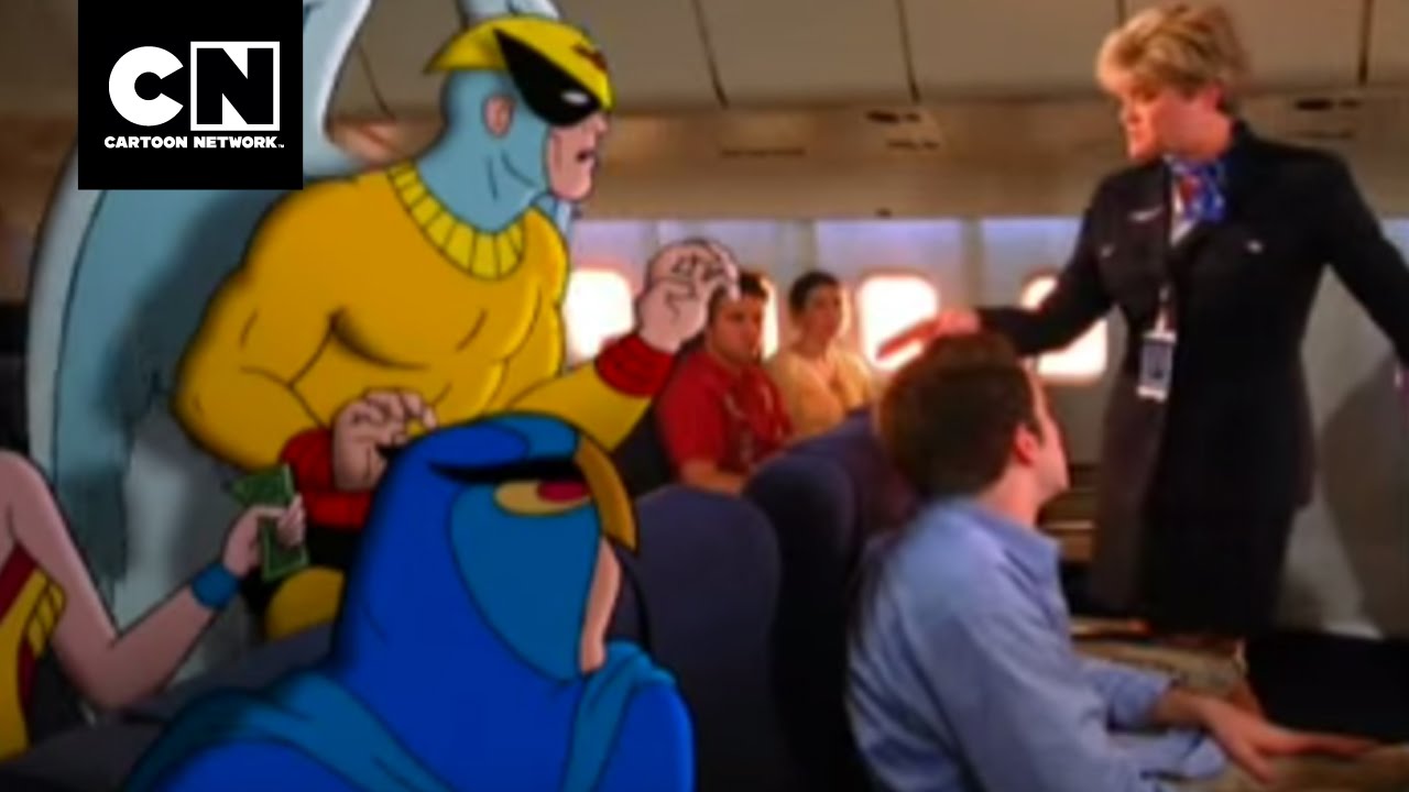 Cartoon Network | Curtas CN: Super-heróis no avião | 2010 - YouTube