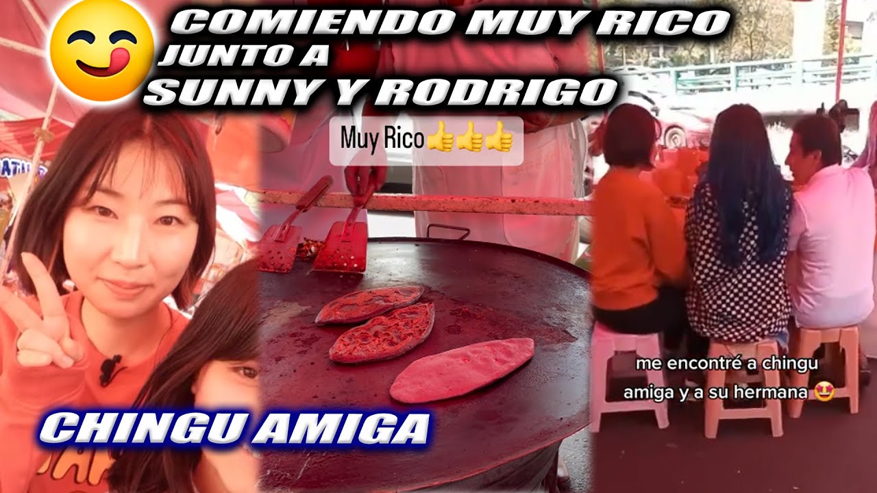 CHINGU AMIGA JUNTO SALE A COMER JUNTO A SU HERMANA Y SU NOVIO - YouTube