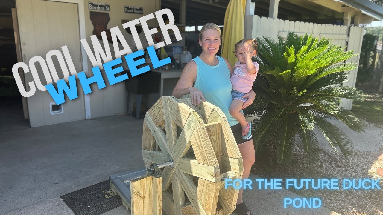 DIY Water Wheel! - YouTube