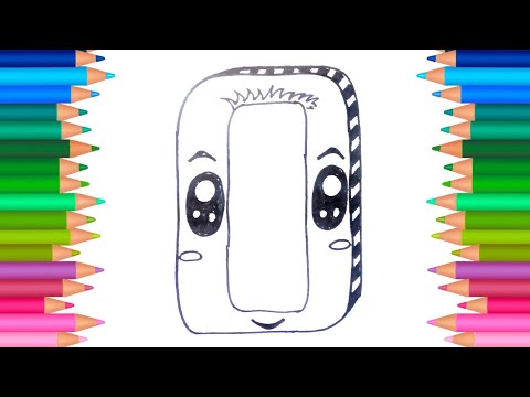 HOW TO DRAW THE NUMBER 0 \ CÓMO DIBUJAR EL NÚMERO 0 \ COMMENT DESSINER ...