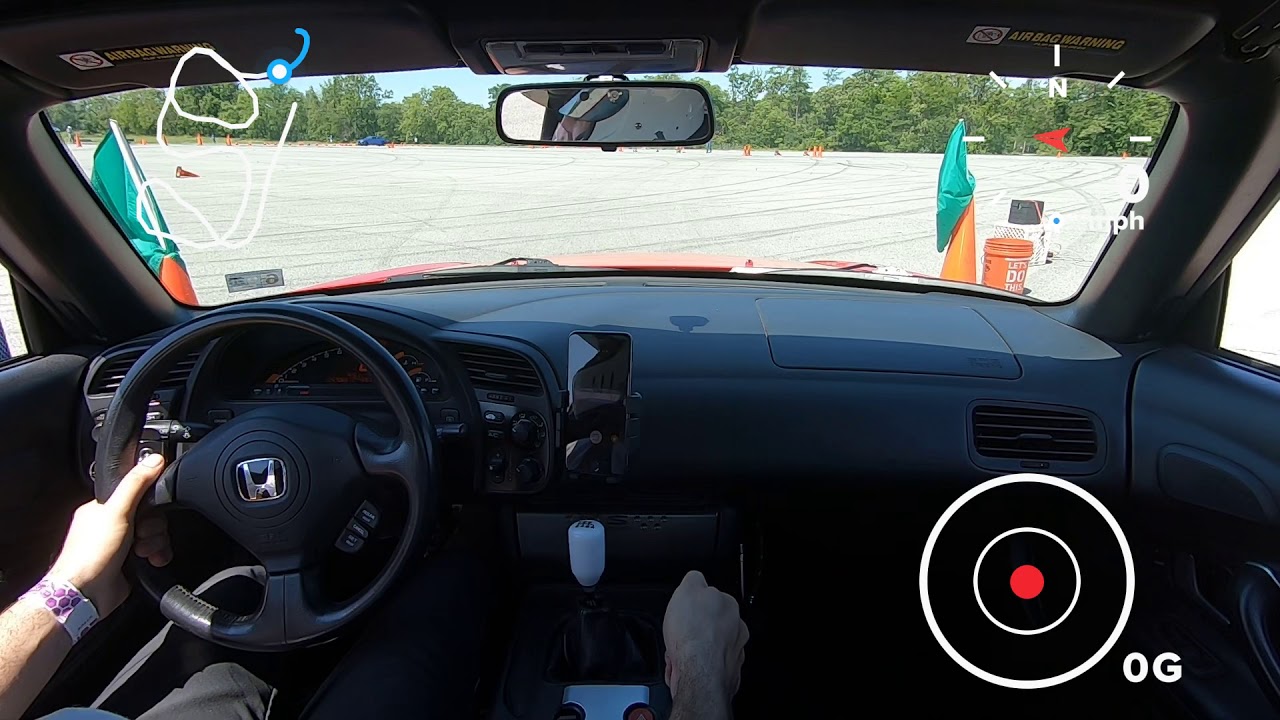 S2000 autocross skids PCA Autocross Summit Point 6/13/2020 - YouTube