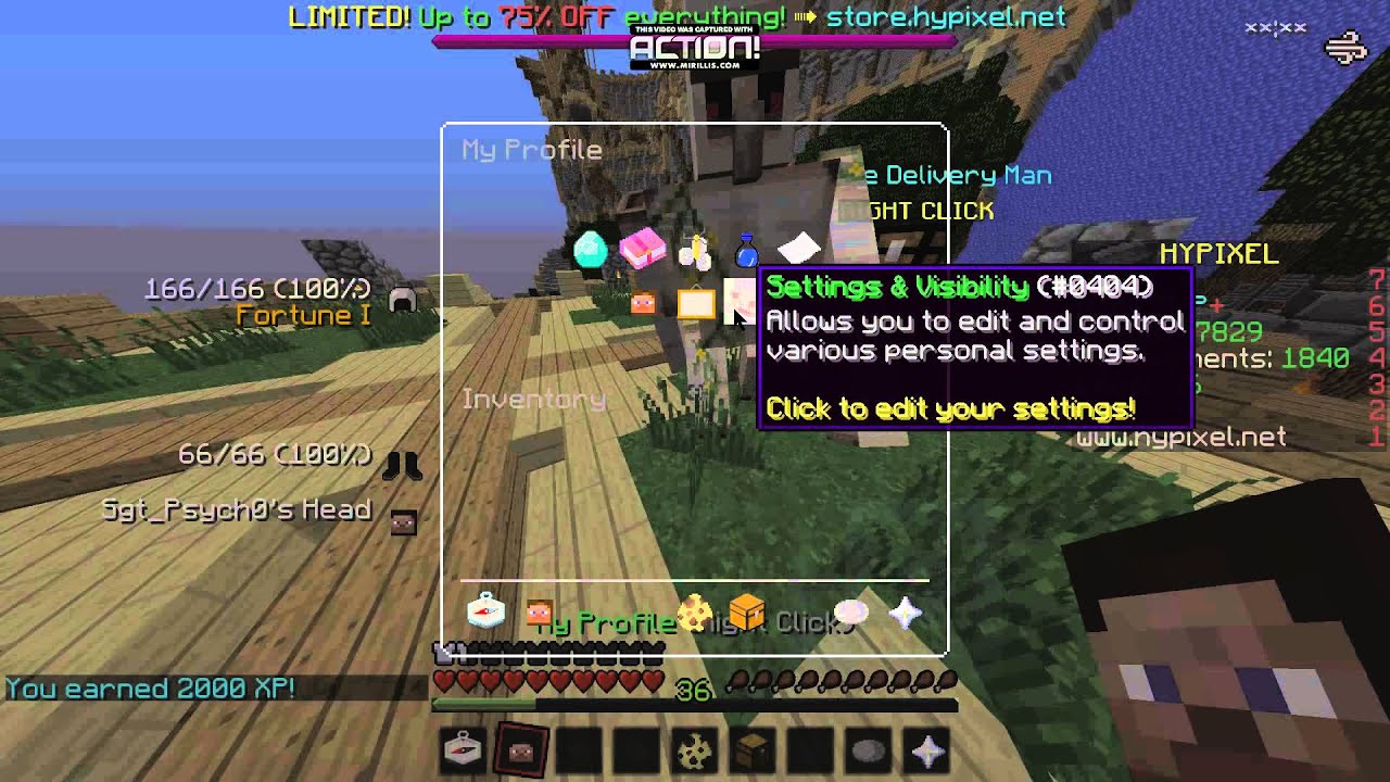 My Stats on hypixel - YouTube