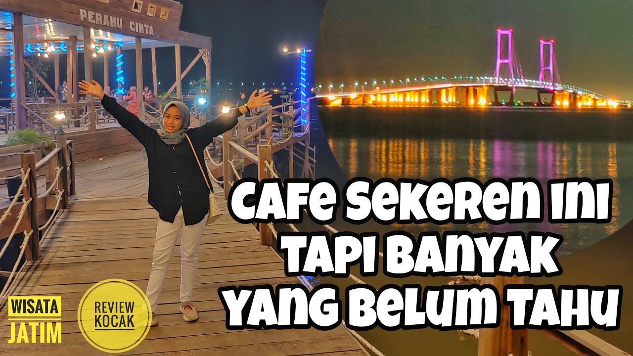 WISATA PANTAI RINDU MADURA || CAFE DENGAN VIEW TERBAIK DAN MASIH SEPI # ...