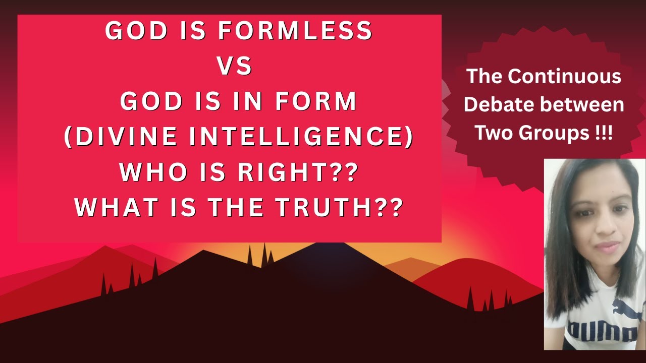 Is God Formless or in Form?What is The Truth?(Divine Intelligence ...