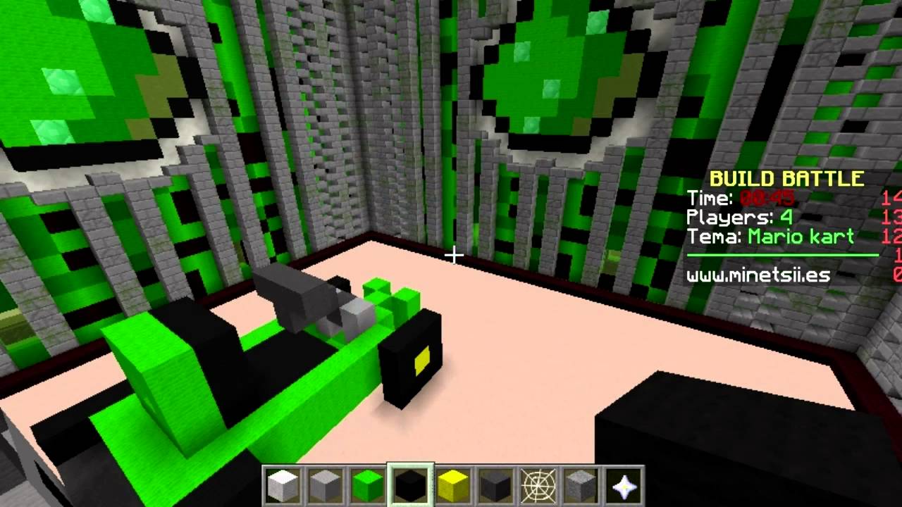 Minecraft Build Battle - Loquendo (Mario Kart !) - YouTube