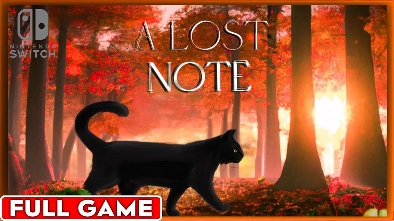 A Lost Note - Jogo Completo | Nintendo Switch Gameplay. - YouTube