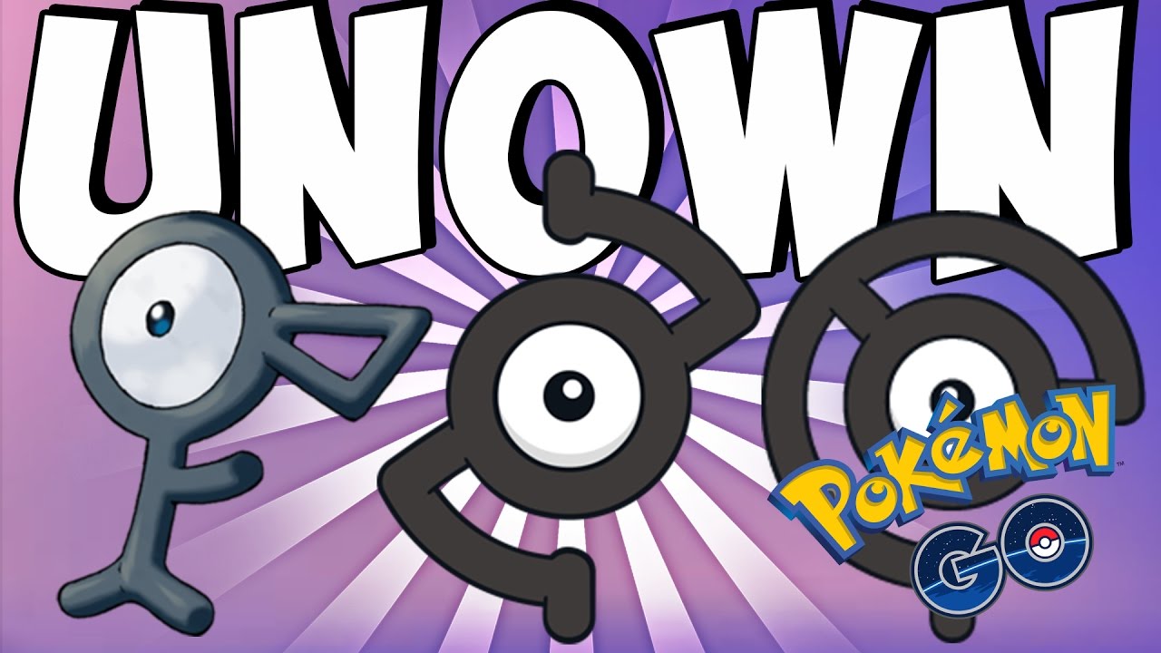 !! UNOWN POKEMON GO !! TODOS los Pokemon UNOWN mira CUALES Y CUANTOS ...
