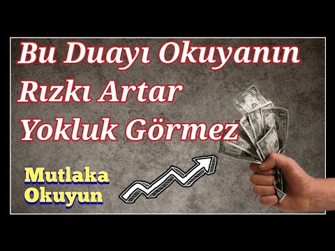 Zenginlik İçin İnanılmaz Kısa DUA ! - Rızık, Bolluk ve Bereket İçin, Hayırlı Rızık İçin OKU !