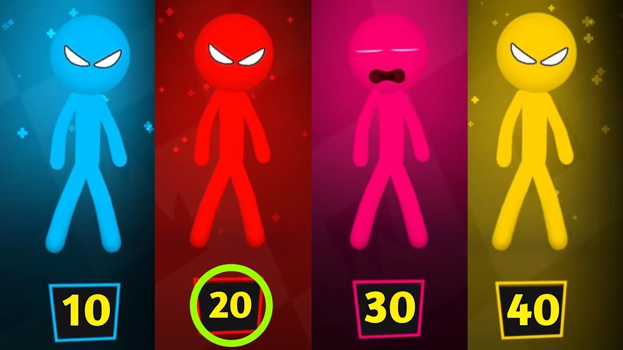 999 Stickman Random Party - Stickman Party 1 2 3 4 Player 2024 | DYAN - YouTube