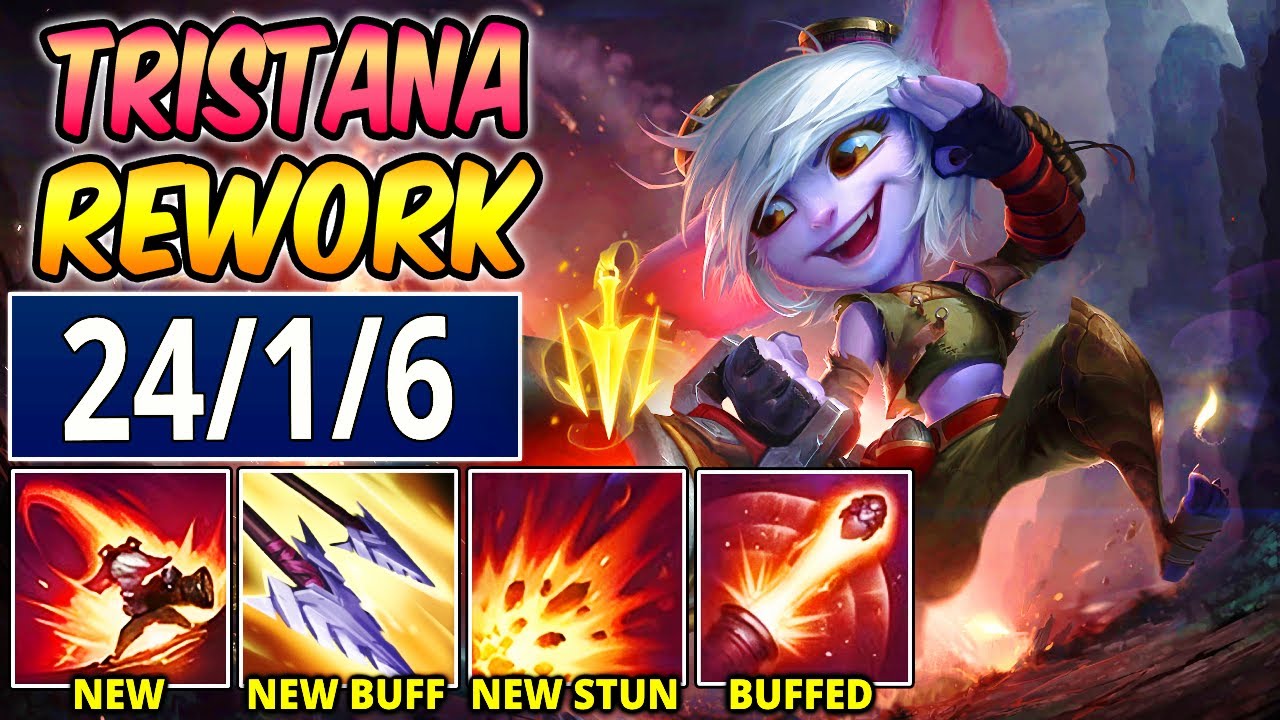 NEW AMAZING TRISTANA REWORK (SO BROKEN) TRISTANA ABILITIES UPDATE ...