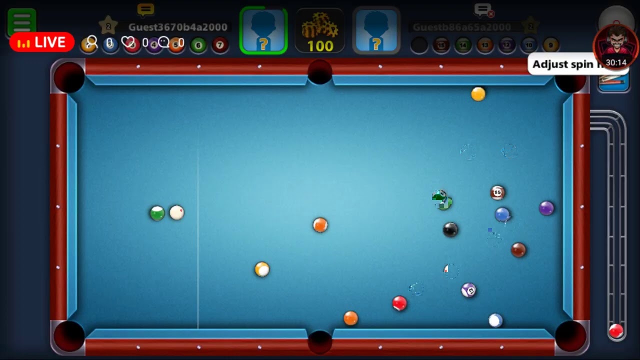 8 ball pool live game play android | gamo race - YouTube