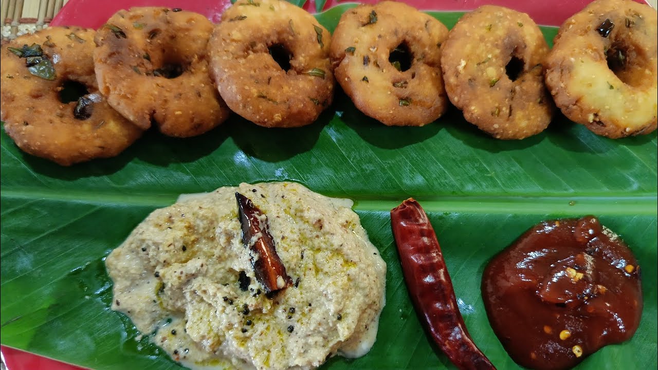 CRISPY MEDHU VADA RECIPE | कुरकुरे मेधु वड़ा रेसिपी - YouTube