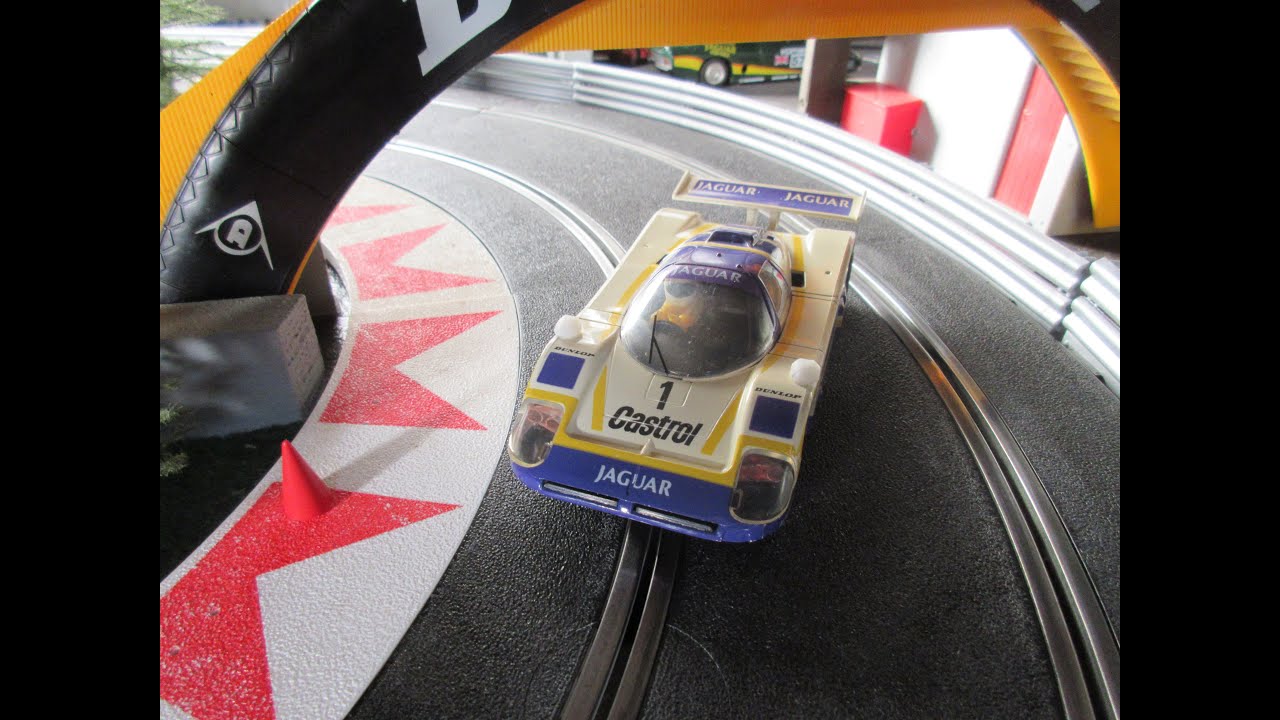 SCALEXTRIC CAR JAGUAR XJR9 C418 FAST AND SERVICED. MANY NEW PARTS. For ...