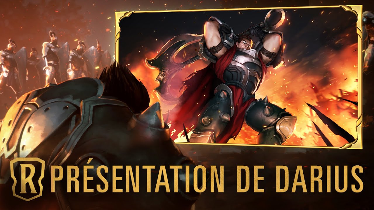 Présentation des champions - Darius | Gameplay - Legends of Runeterra ...
