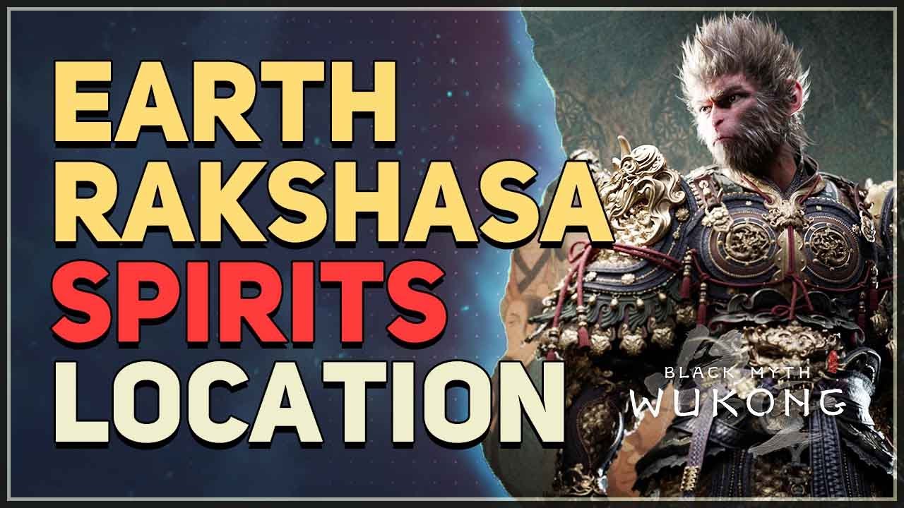Earth Rakshasa Spirits Location Black Myth Wukong - YouTube