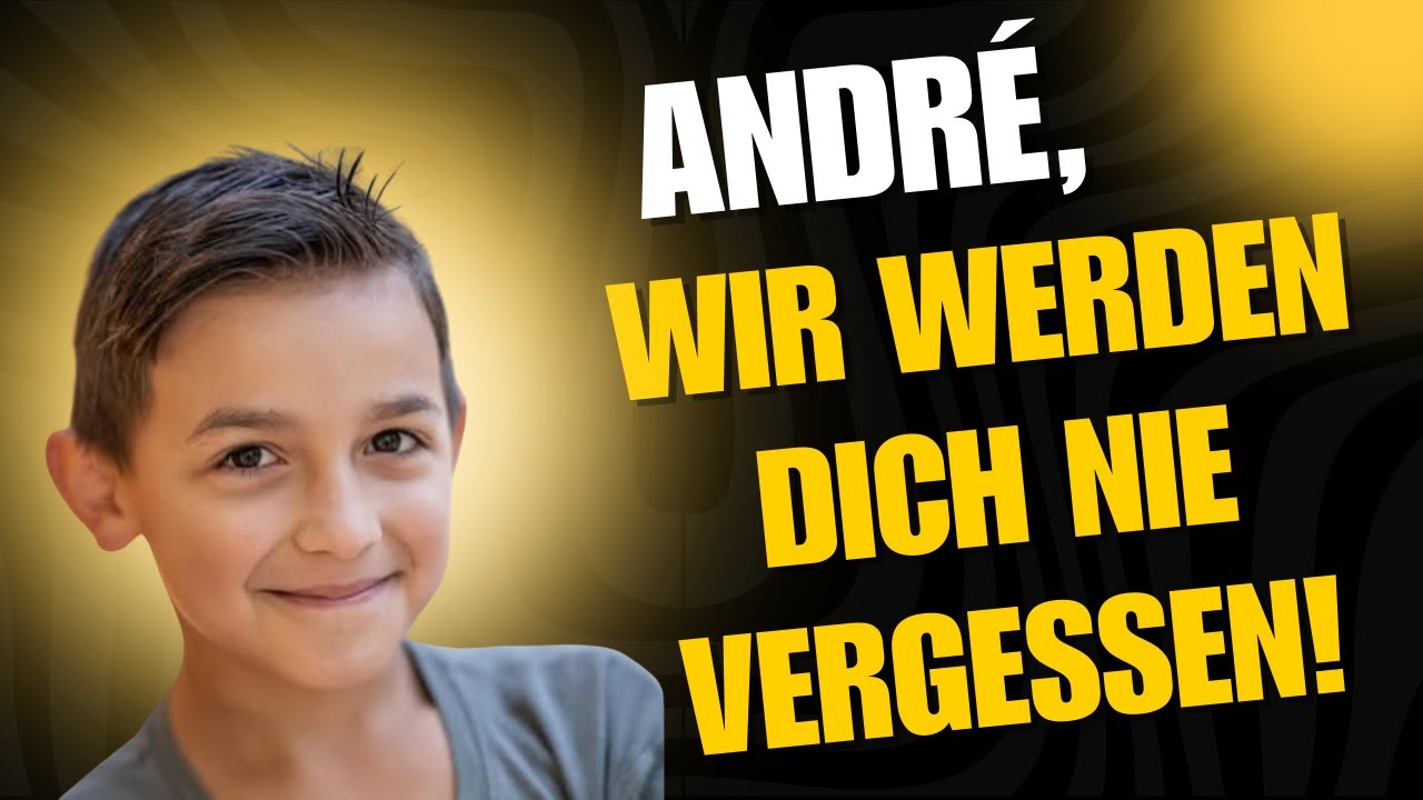 💔André Gleißner💔🕯 ️🖤Deutschland wird dich nie vergessen 🖤🌹 Trauerlied🌹 ...
