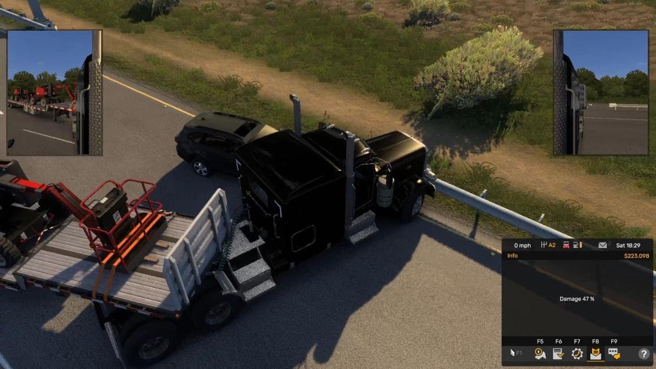 ATS Crashes and close calls - YouTube