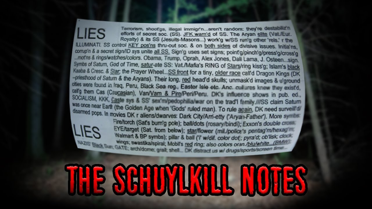 The Schuylkill Notes Mystery - YouTube