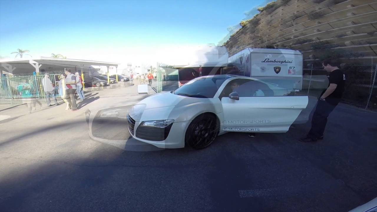 Audi R8 Bagged on Air Suspension - YouTube
