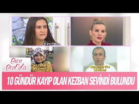 10 gündür kayıp olan Kezban Sevindi bulundu - Esra Erol'da 9 Ocak 2019