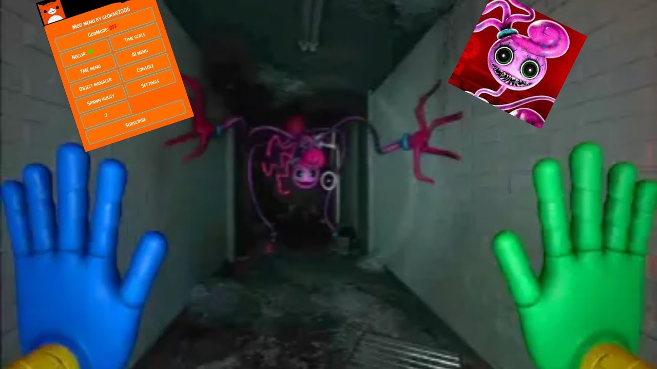 poppy play time chapter 2 mod menu - YouTube