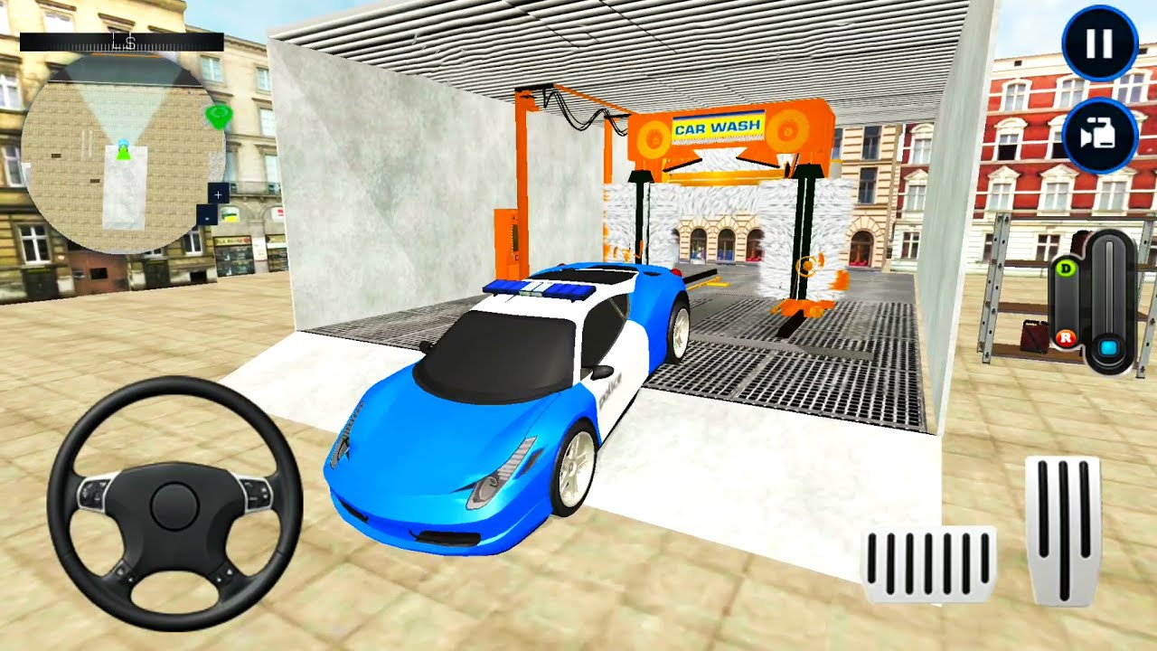 Police Cars Wash and Repair Job Simulator - Police Bus, SUV and Sedan ...