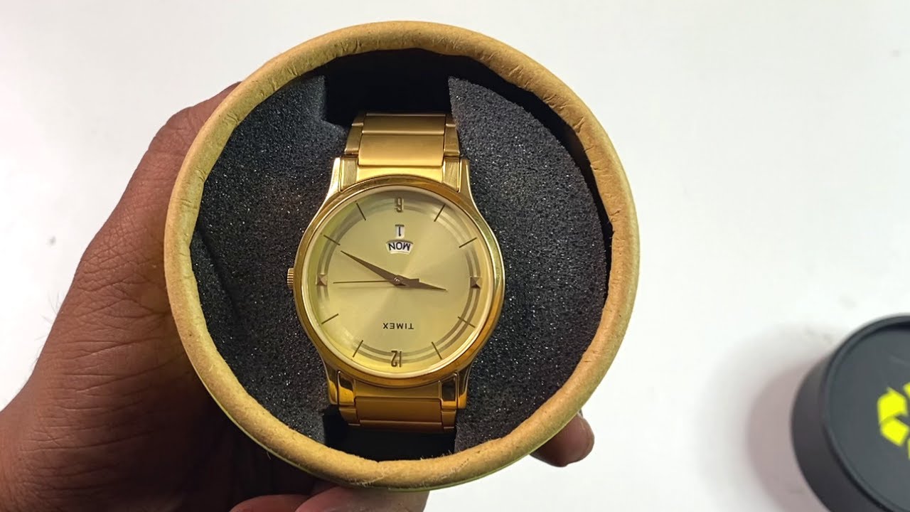 My 22 Carat Gold Watch Unboxing - YouTube