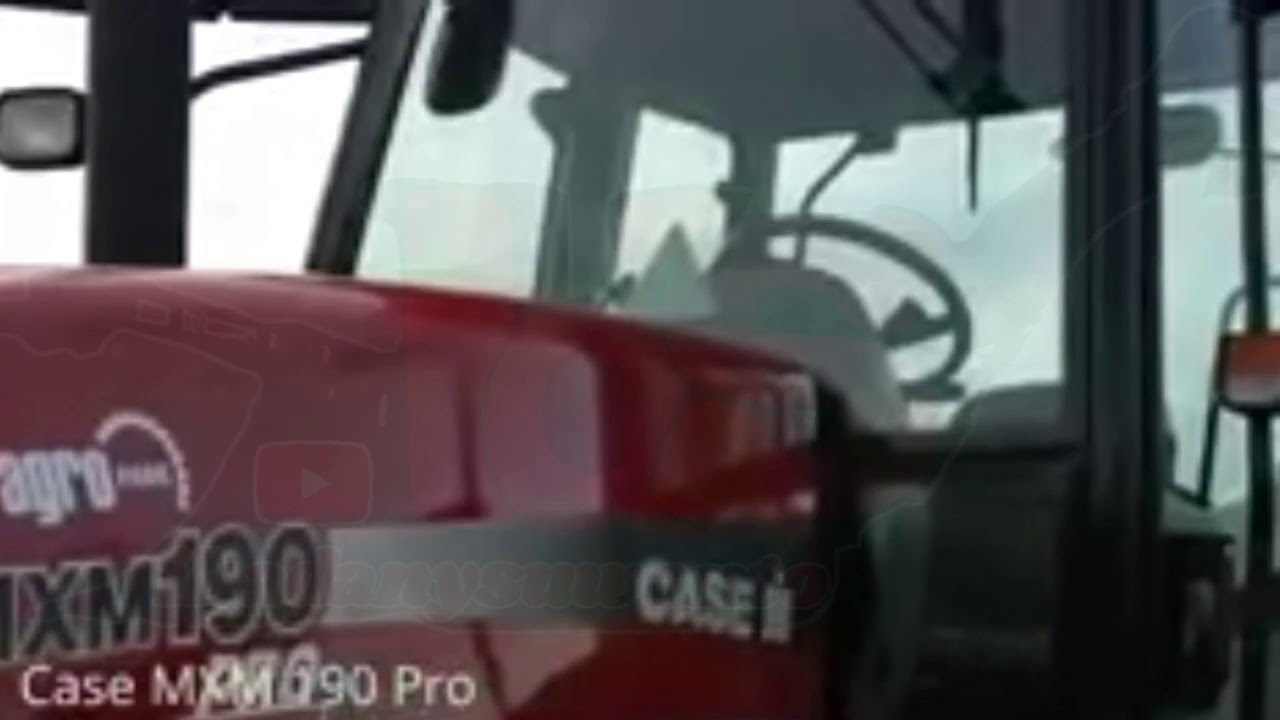 case ih mxm 190 tractor agriculture - YouTube
