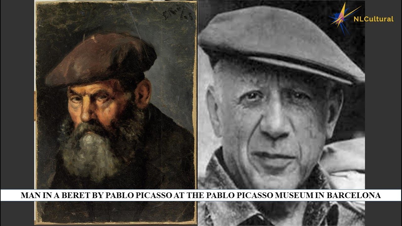 Man in a Beret by Pablo Picasso at the Picasso Museum in Barcelona ...