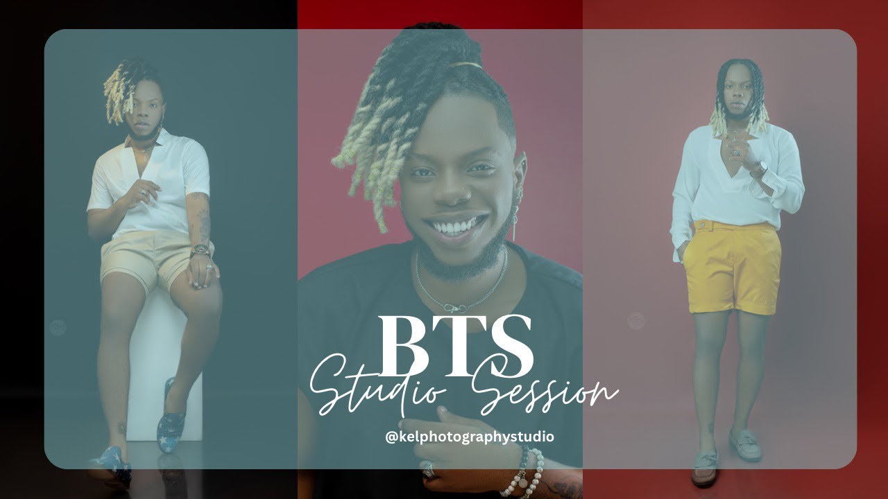 BTS From a Studio Session | @kelphotographystudio - YouTube