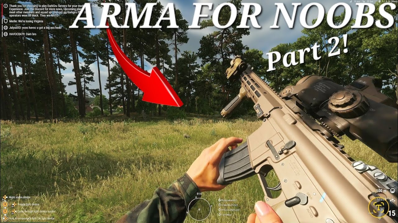 Arma Reforger for Beginners part 2! tips and tricks xbox series x ...