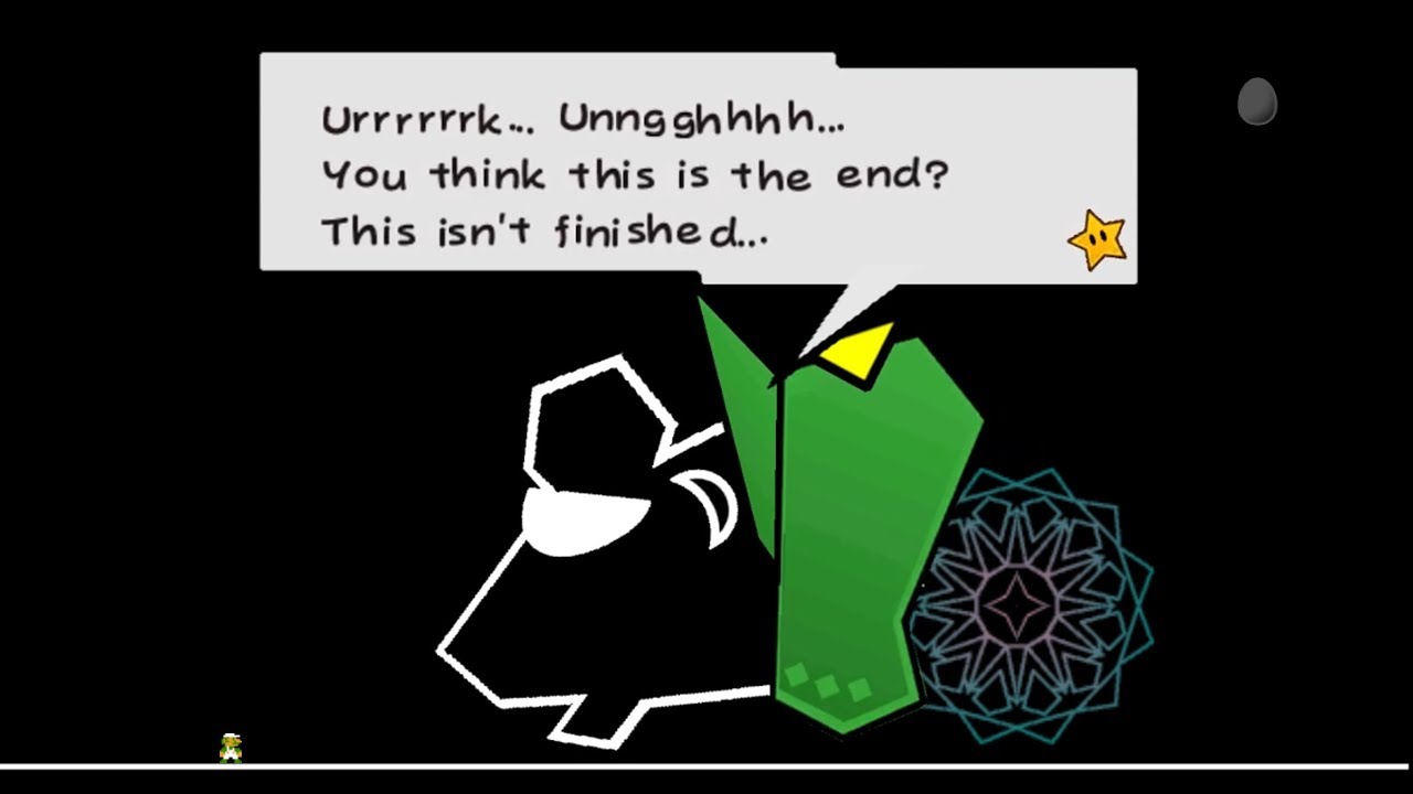 Super Paper Mario Hard Mode: Super Dimentio w/ Ending - YouTube