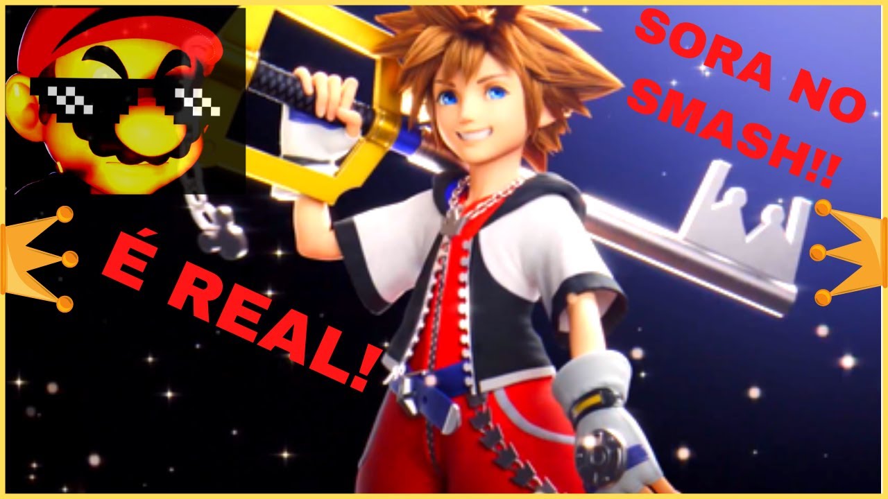 É OFICIAL!! SORA REVELADO EM SUPER SMASH BROS ULTIMATE!!! - YouTube