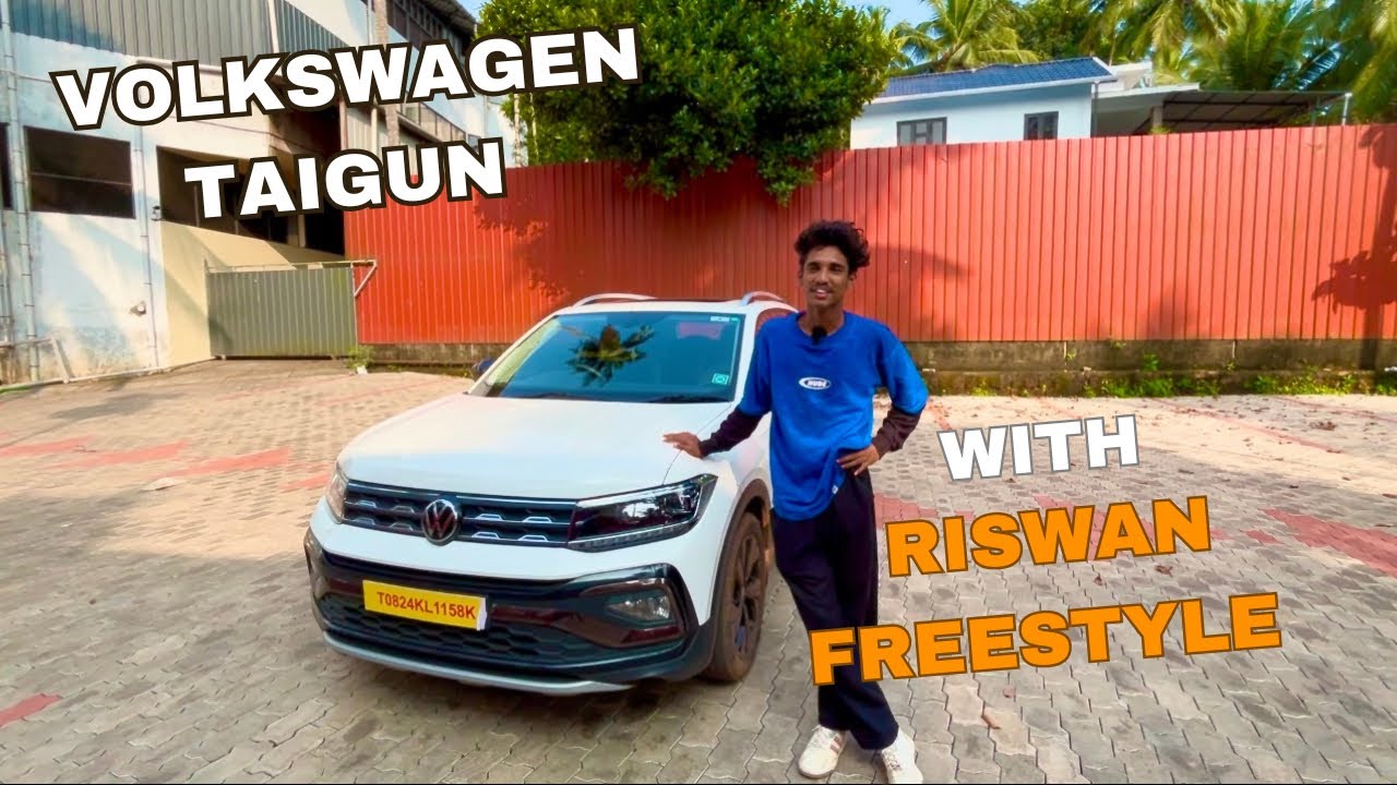 Riswan freestyle ന്റെ കാറിന്റെ ഒരു ഫുൾ റിവ്യു🔥🤗|volkswagen taigun ...