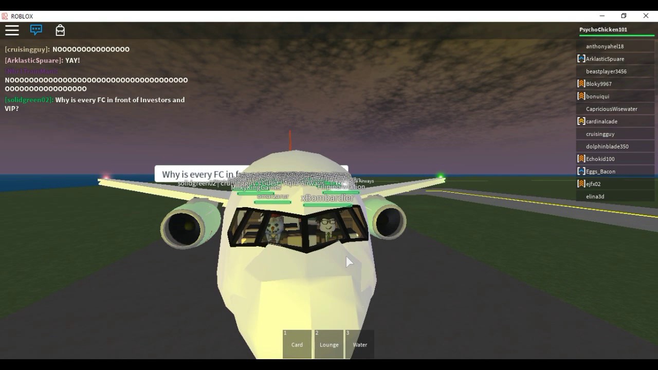 (ROBLOX) Aqua Airways first class flight with Boeing 777! - YouTube