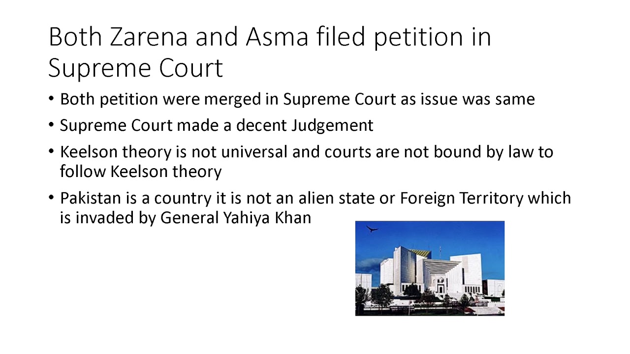 Asma Jilani case PLD 1972 Supreme Court - YouTube