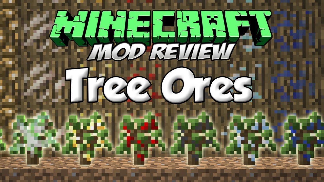 TREE ORES MOD - ¡Árboles de ores! [Forge][1.7.10][Español] - YouTube