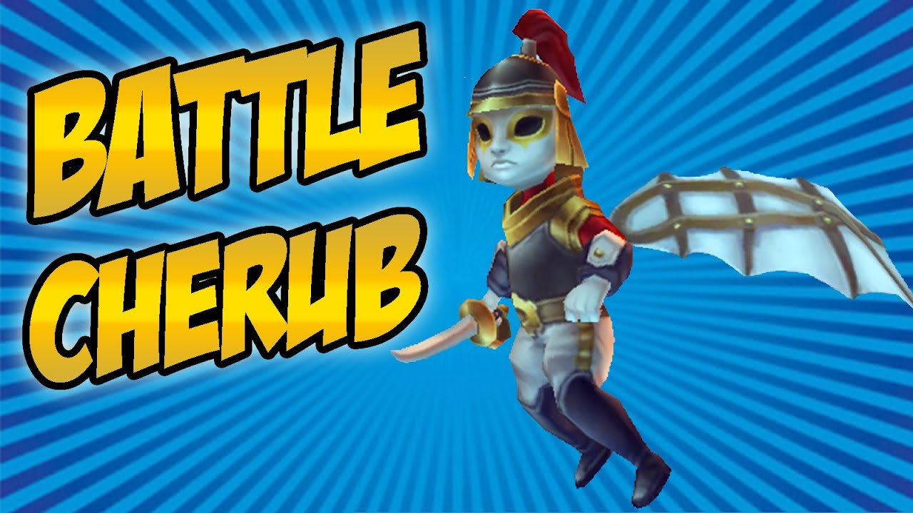 Wizard101: Battle Cherub Pet Showcase - YouTube