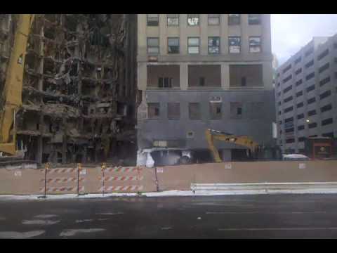Tearing down detroit. One craphole at a time. - YouTube