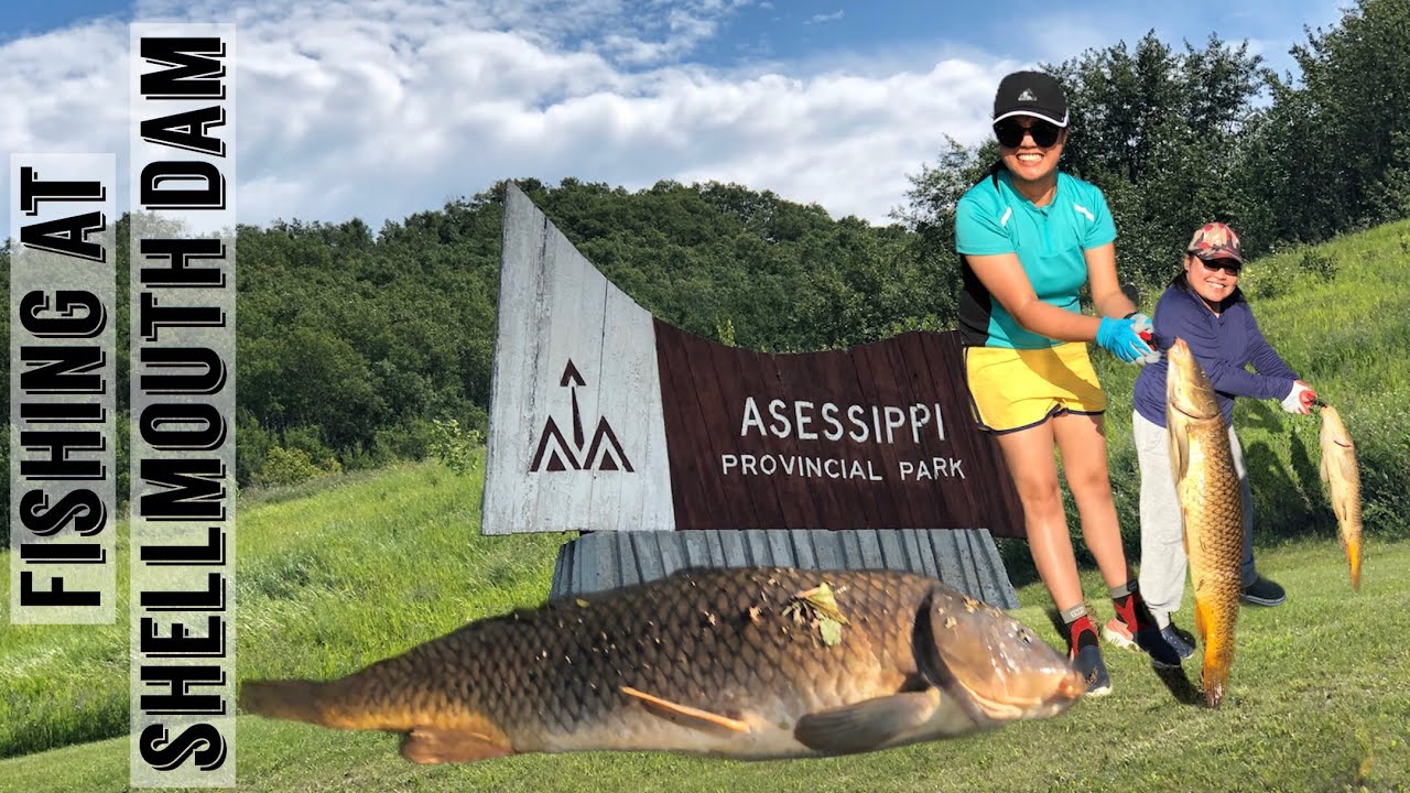 Fishing At Shellmouth Dam Manitoba Canada - Asessippi Provincial Park ...