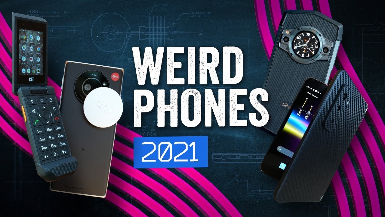 Celebrating The Weirdest Phones Of 2021! - YouTube