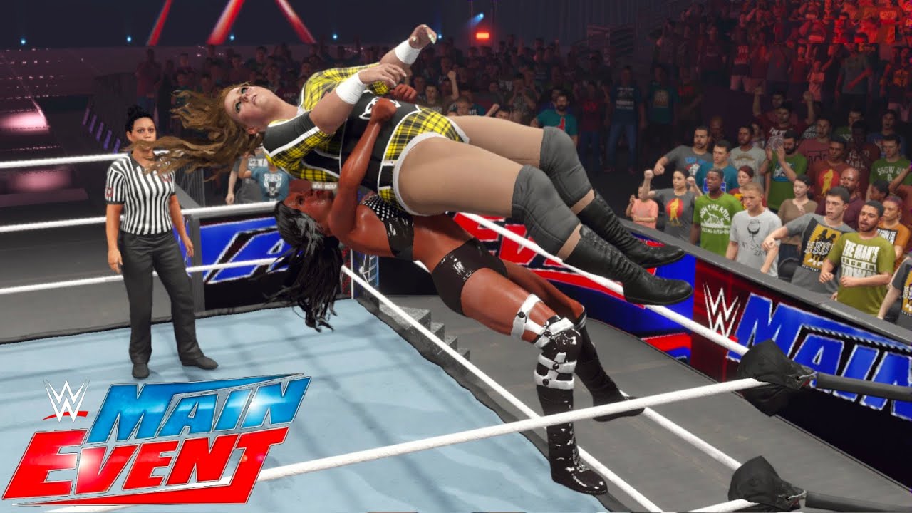 WWE 2K23 AKIRA VS DOUDROP MAIN EVENT - YouTube